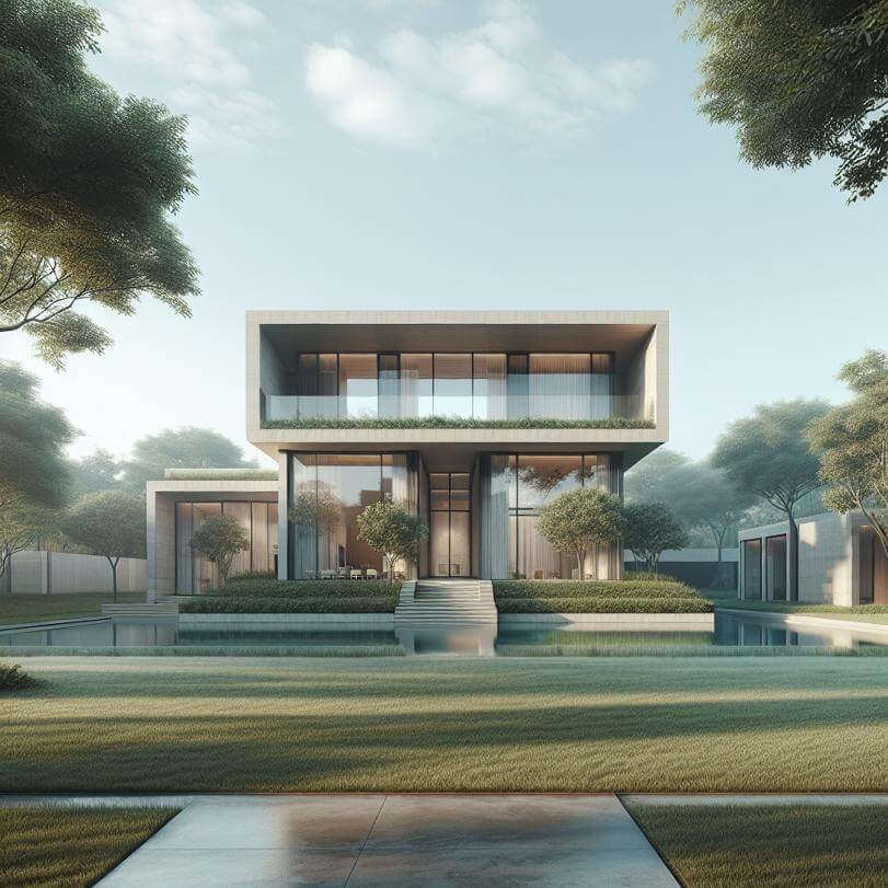 Thiet-ke-doc-dao-cua-biet-thu-nghi-duong-2-tang